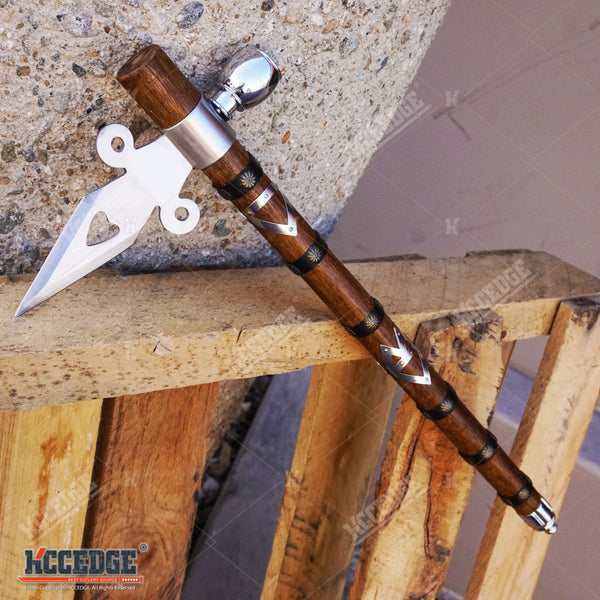 19 Native American Tomahawk Peace Pipe Hatchet Replica With Functiona