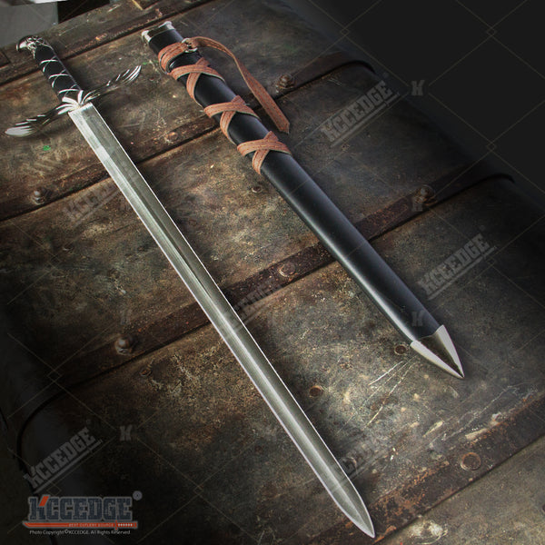 23" Fantasy Cosplay Sword w/ Leather Baldric – KCCEDGE