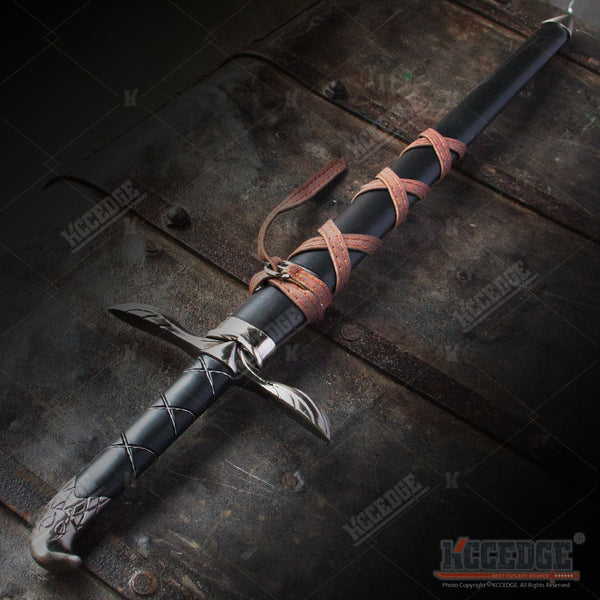 23" Fantasy Cosplay Sword w/ Leather Baldric – KCCEDGE
