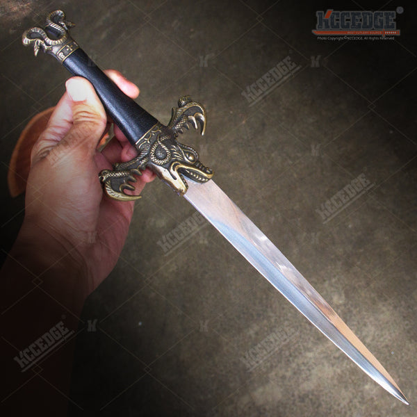16" Medieval Dragon King Dagger with Stainless Steel Blade – KCCEDGE
