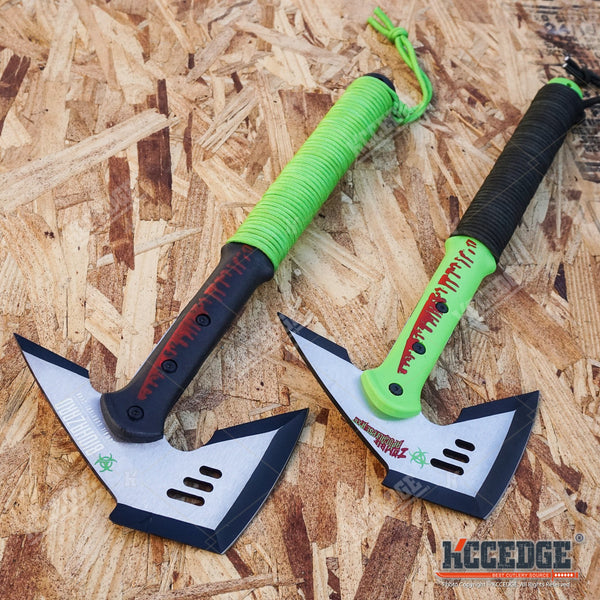 16.5" Survival Zombie Killer Throwing Axe with Sheath – KCCEDGE