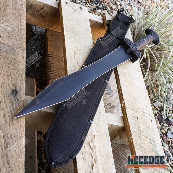 24" GLADIATOR GREEK DRAGON SWORD ROMAN MACHETE Gladius Medieval w/ SHE ...