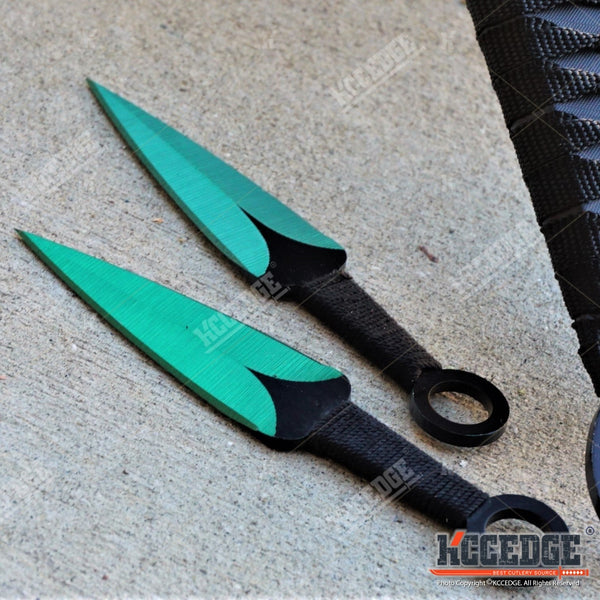 29.75" HERO EDGE FANTASY SWORD + 2 Throwing Knives DUAL BLADE Technico ...