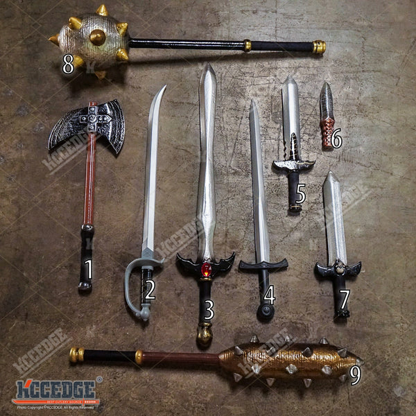 MEDIEVAL FOAM SWORD WEAPON HALLOWEEN COSTUME COSPLAY PARTY LARP TOY ...