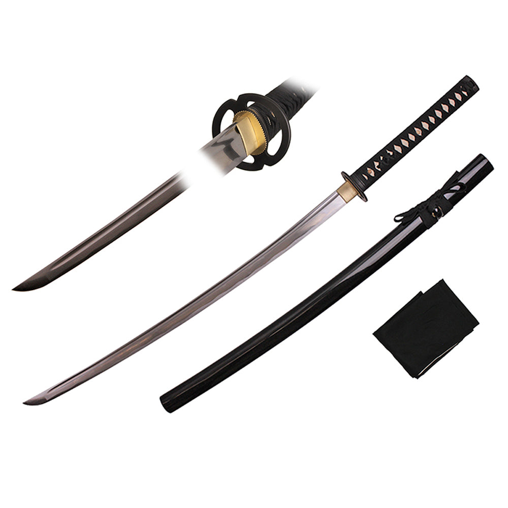 41" ONIKIRI Wakizashi HANDMADE SAMUARI SWORD Katana Musashi Tsuba & Sc ...