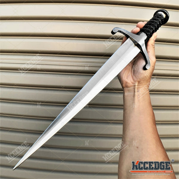 17 INCH VENDETTA MEDIEVAL KNIFE NEEDLE BLADE FIXED BLADE KNIFE COSTUME ...