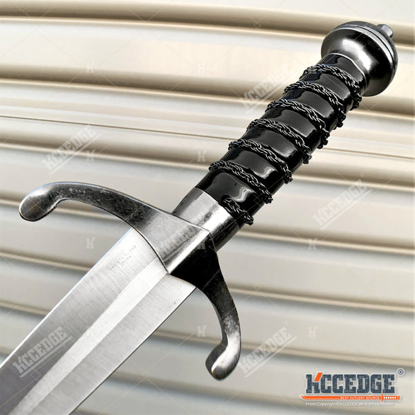 17 INCH VENDETTA MEDIEVAL KNIFE NEEDLE BLADE FIXED BLADE KNIFE COSTUME ...